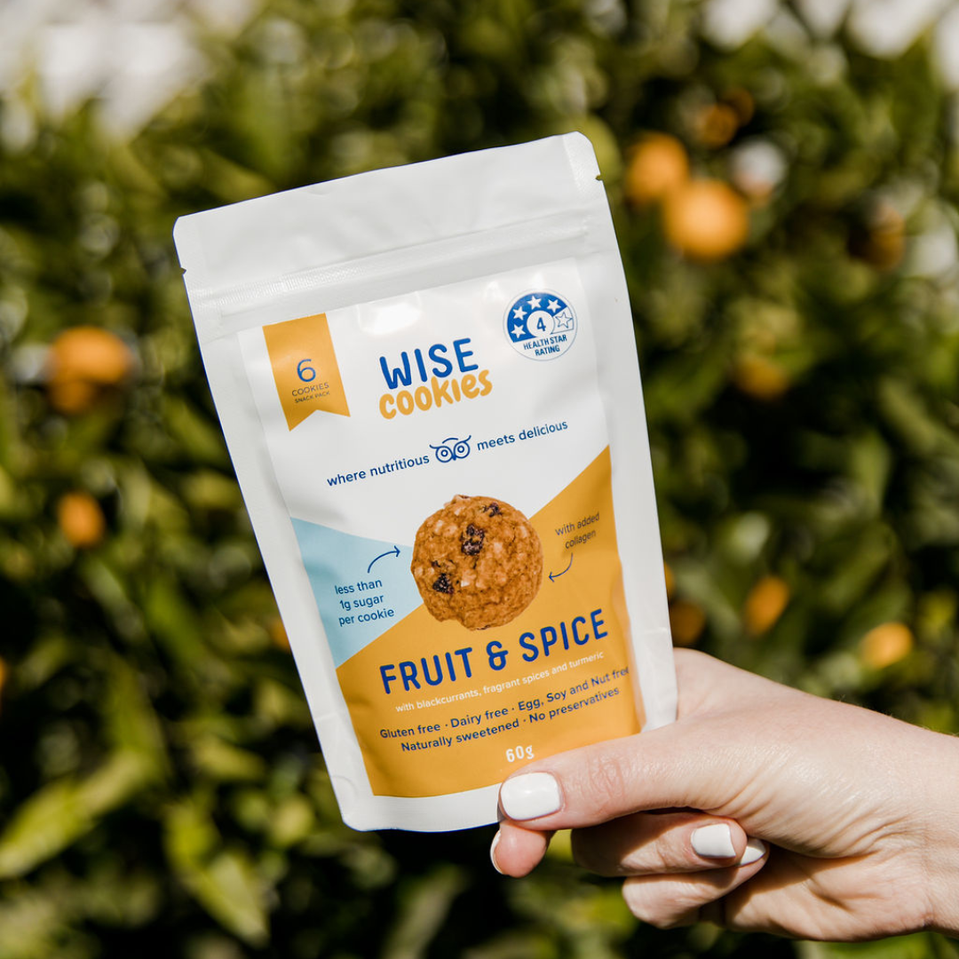 Wisefoods | Fruit & Spice Health Star rated Wise Cookies - Wisefoods ...